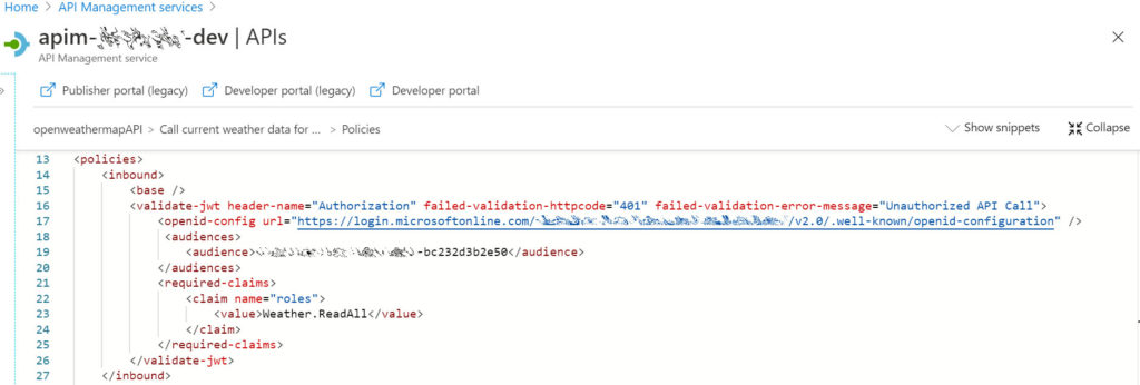 Authorization with Azure API Management - To Integration and Beyond