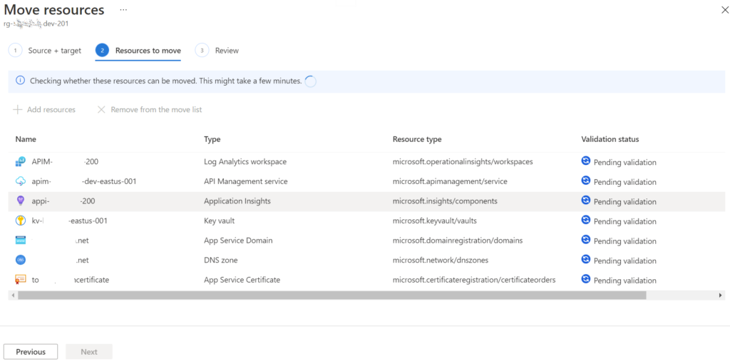 Moving Azure Resources between Subscriptions – To Integration and Beyond